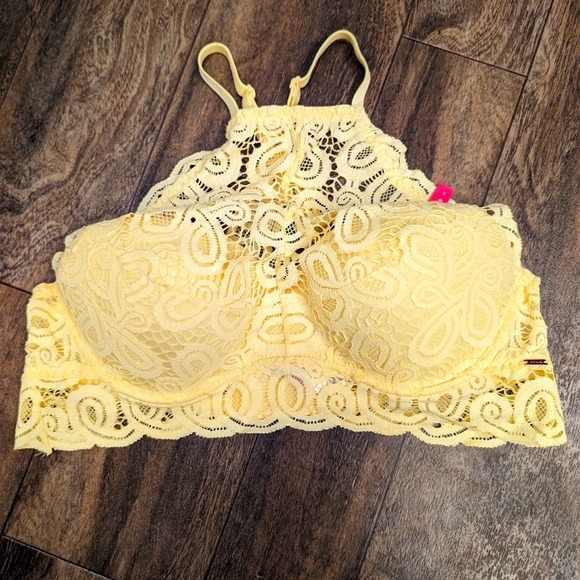 PINK Victoria's Secret | Intimates & Sleepwear | Yellow Bra | Poshmark
